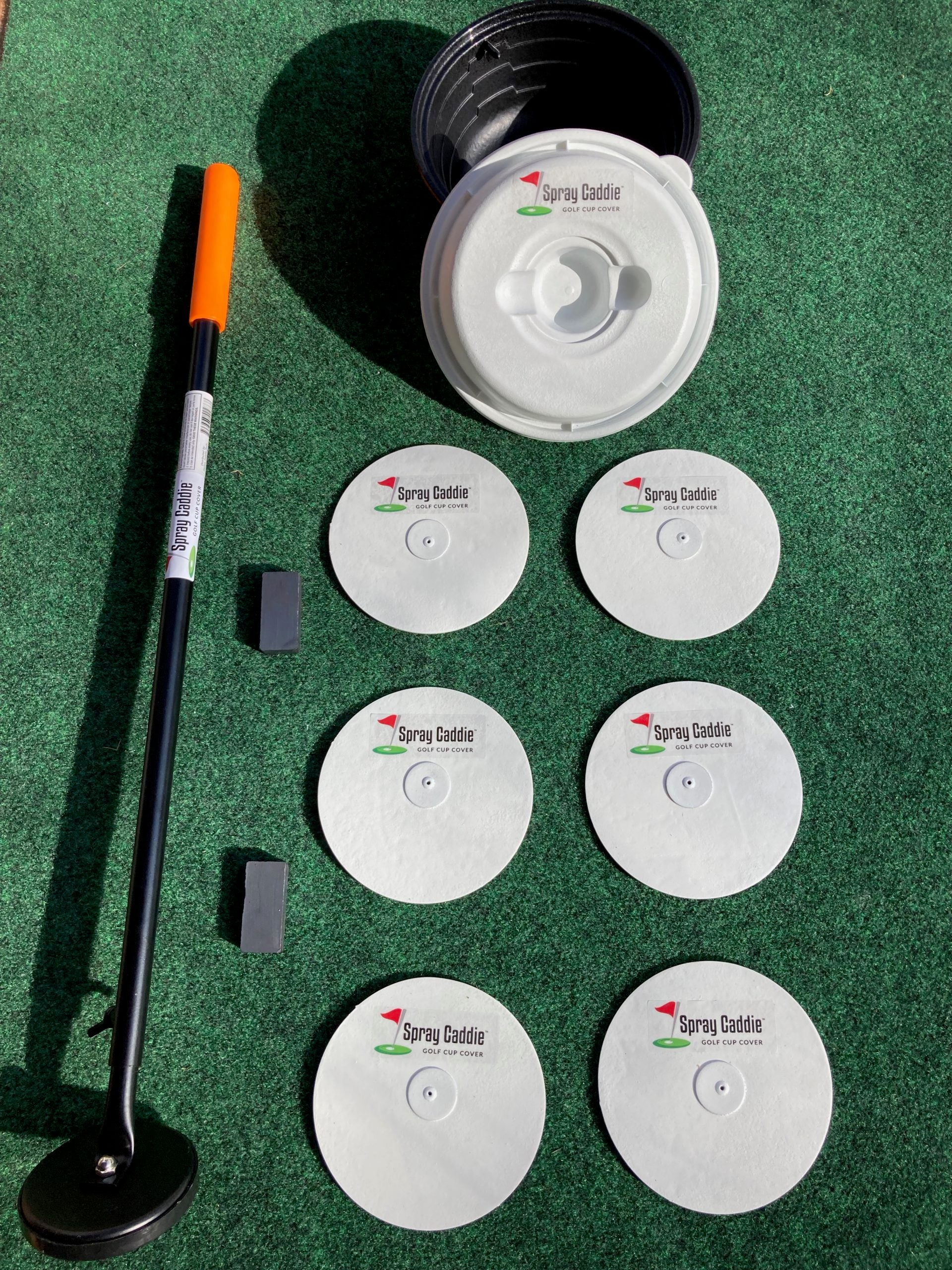 Spray Caddie Super Kit - Putting Cup Cover – Dint Golf Solutions