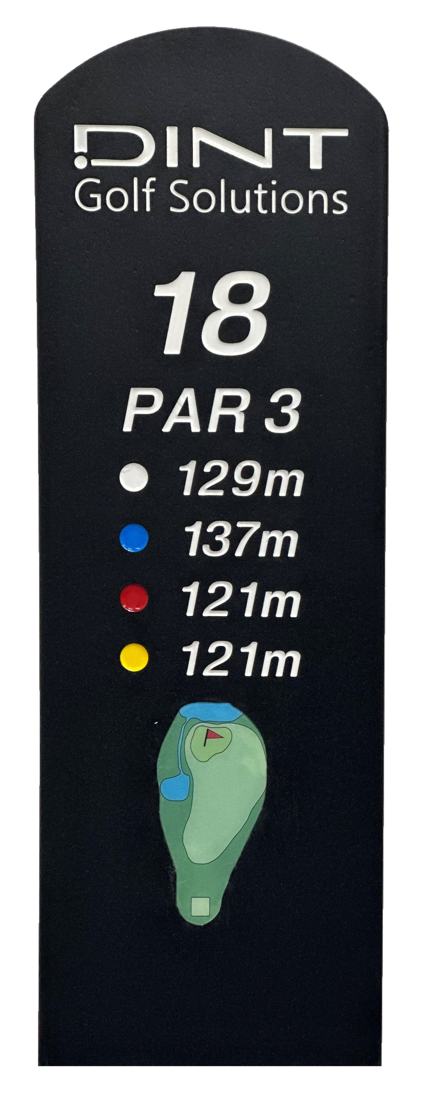 Golf Tee Sign – Dint Golf Solutions