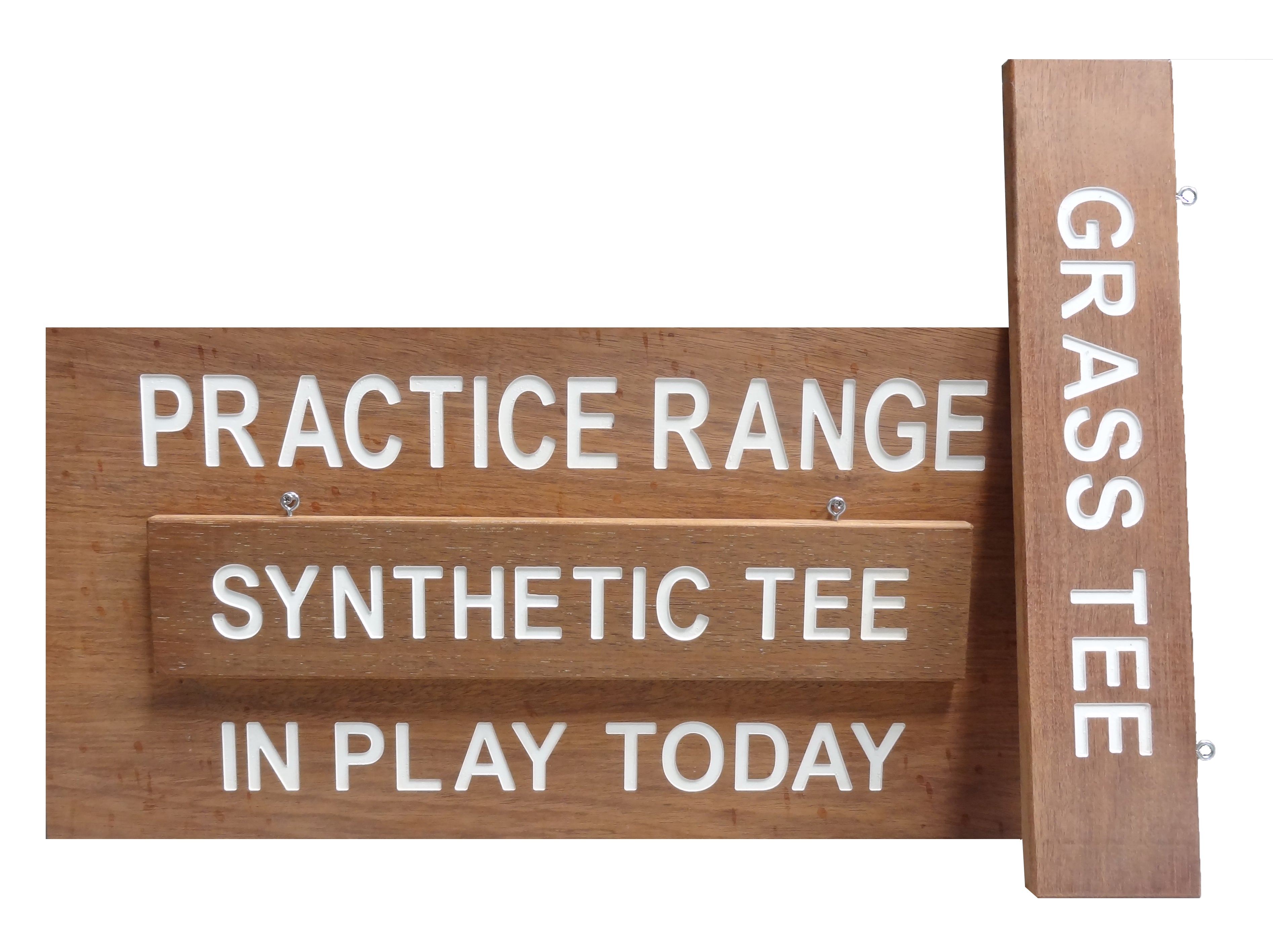 Custom Timber Signage – Dint Golf Solutions