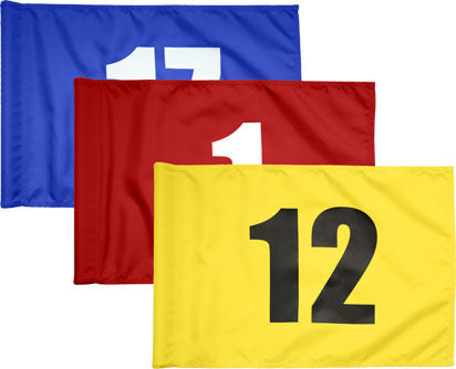 DINT Heavy-Duty Number Flags (pack of 9) – Dint Golf Solutions