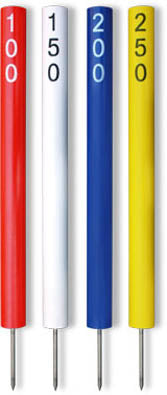 Plastic Golf Distance Marker – Dint Golf Solutions